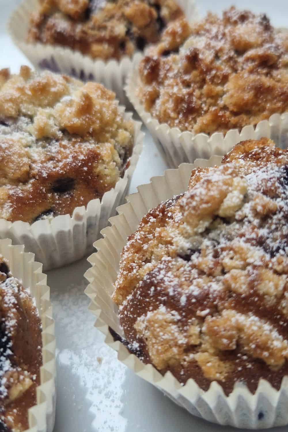 Best Blueberry Muffins with Streusel – Easy Air Fryer Recipe | Lemontrend